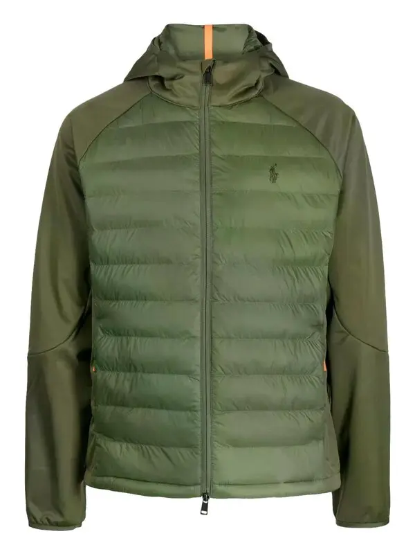 Polo Ralph Lauren Logo-embroidered Hooded Jacket - Green