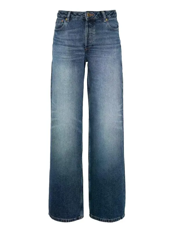 A.p.c. Elizabeth Mid-rise Straight-leg Jeans - Blue