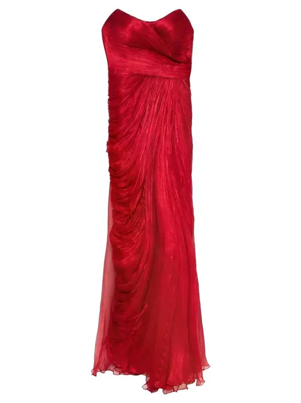 IRIS SERBAN Leila Gown - Red