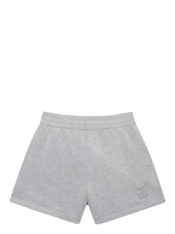 ANINE BING Logo Shorts - Grey
