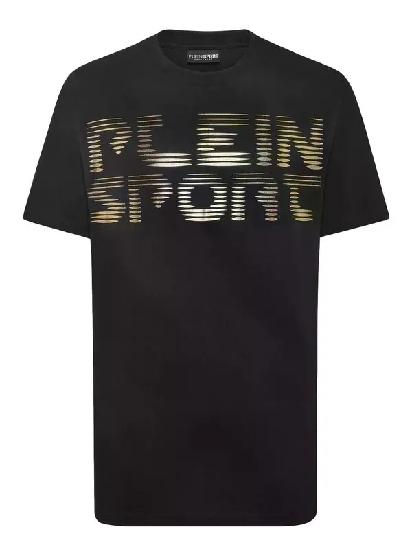 PLEIN SPORT Logo-print T-shirt - Black