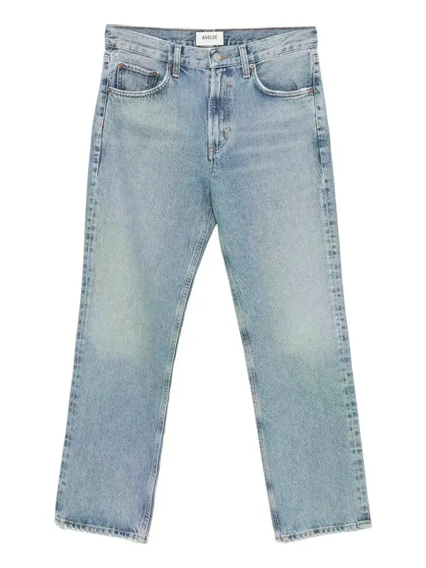 AGOLDE Valen Straight Leg Jeans - Blue
