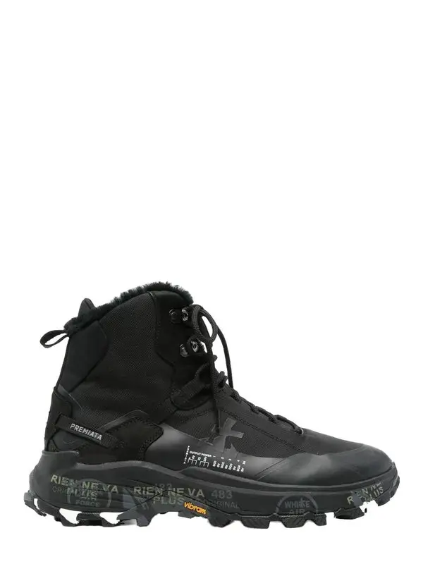 Premiata Saintcross 394 Sneakers - Black
