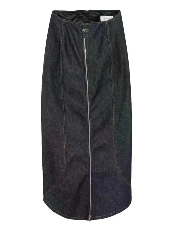 Coperni Denim Maxi Skirt - Blue