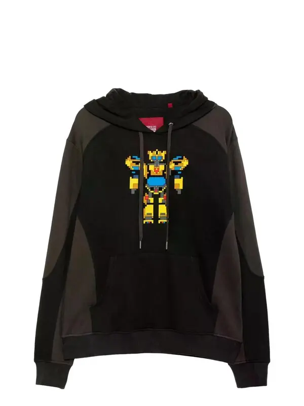 MOSTLY HEARD RARELY SEEN 8-BIT 8-bit Bee Appliqué Hoodie - Grey