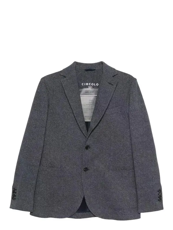 CIRCOLO 1901 Twill Blazer - Blue
