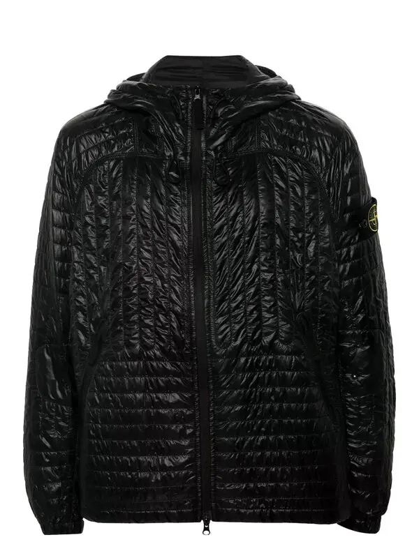 Stone Island Compass Badge Primaloft® Padded Jacket - Black