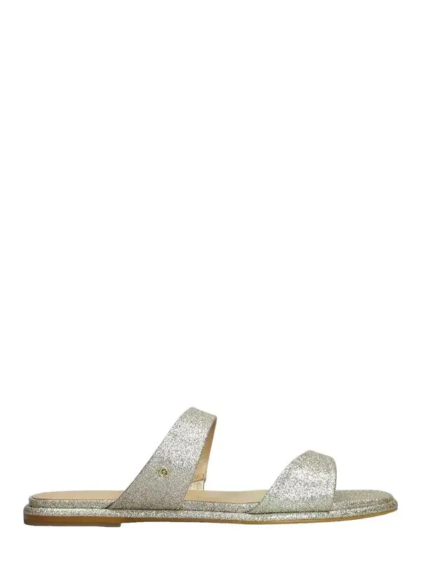 Michael Kors Jaida Glitter Sandals - Gold