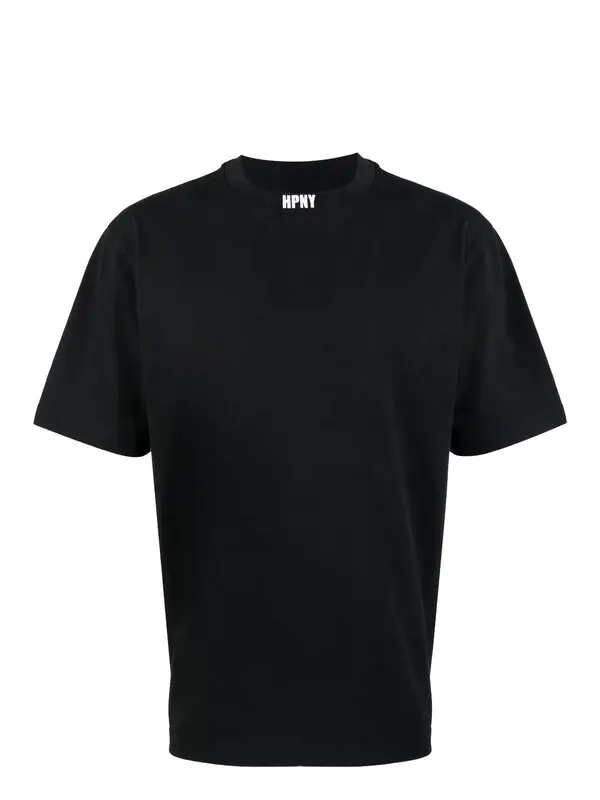 Heron Preston Logo-patch Crew-neck T-shirt - Black