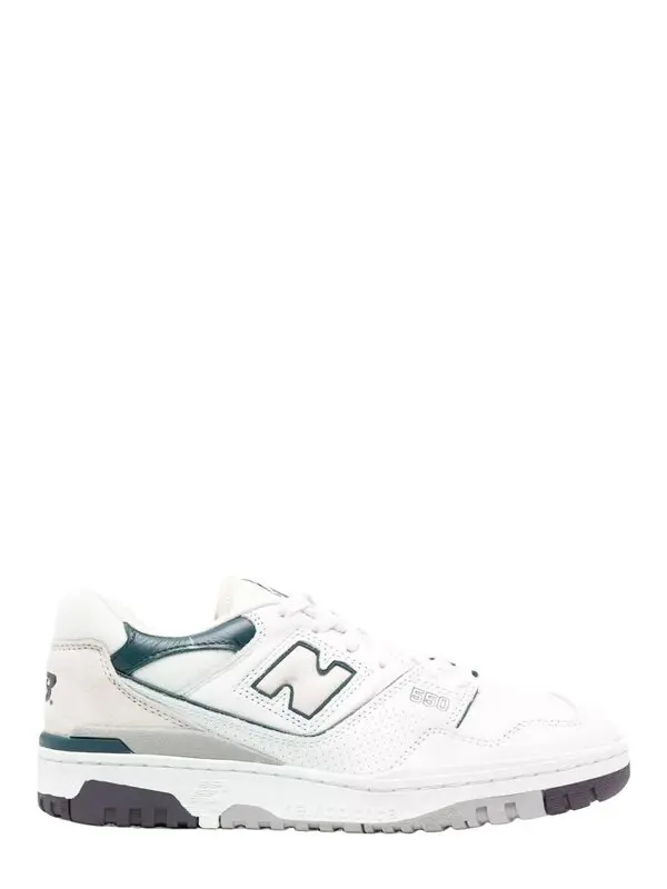 NEW BALANCE 550 Panelled Leather Sneakers - White