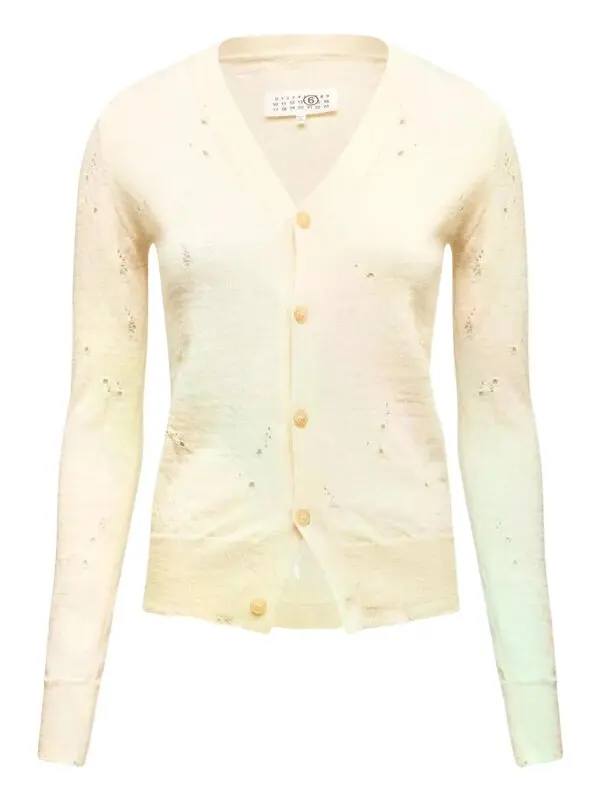 MAISON MARGIELA Button-up Cardigan - Neutrals