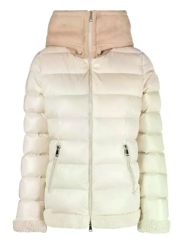 Moncler Guichard Shearling-trim Jacket - Neutrals