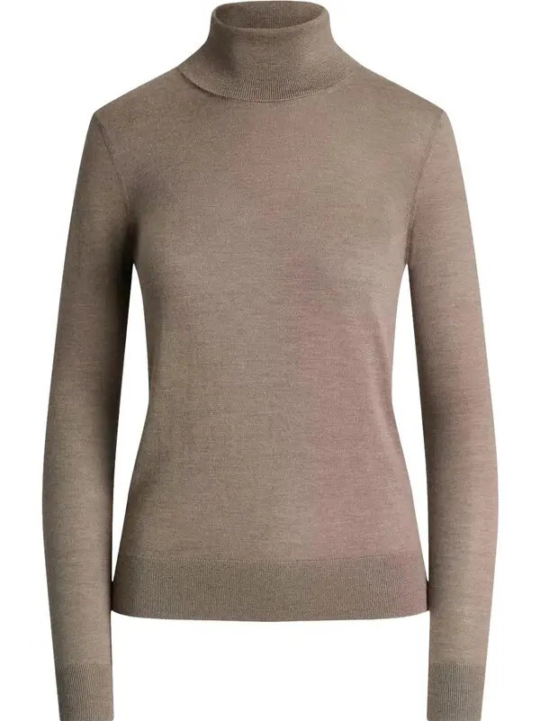 Ralph Lauren Cashmere Roll Neck Sweater - Neutrals