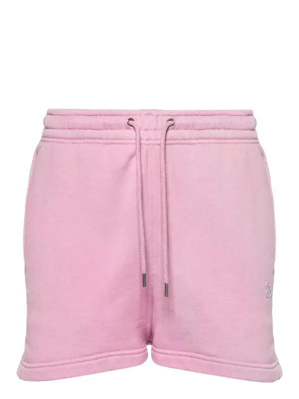 Maison Kitsuné Fox-patch Track Shorts - Pink