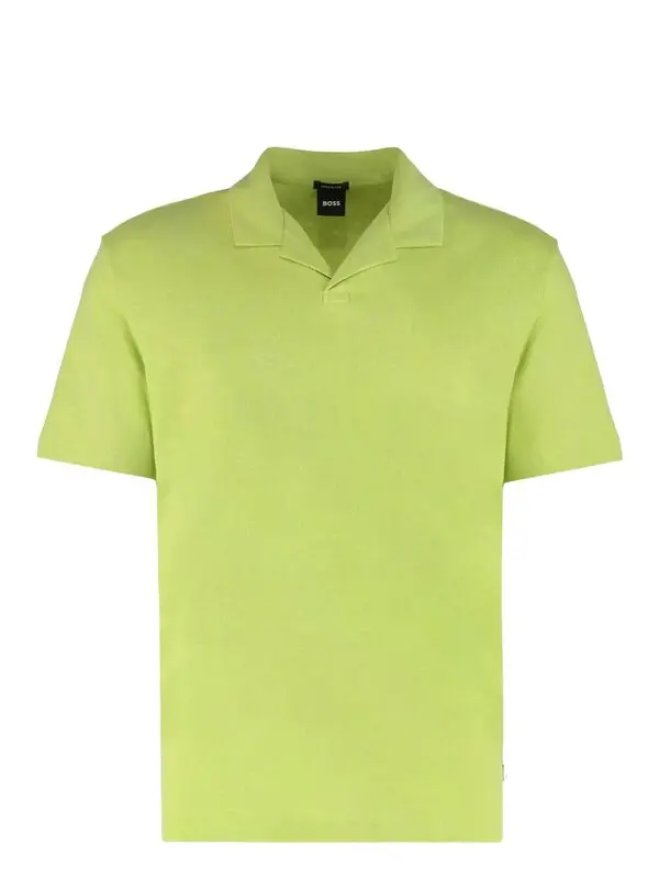 BOSS Piqué Polo Shirt - Grey