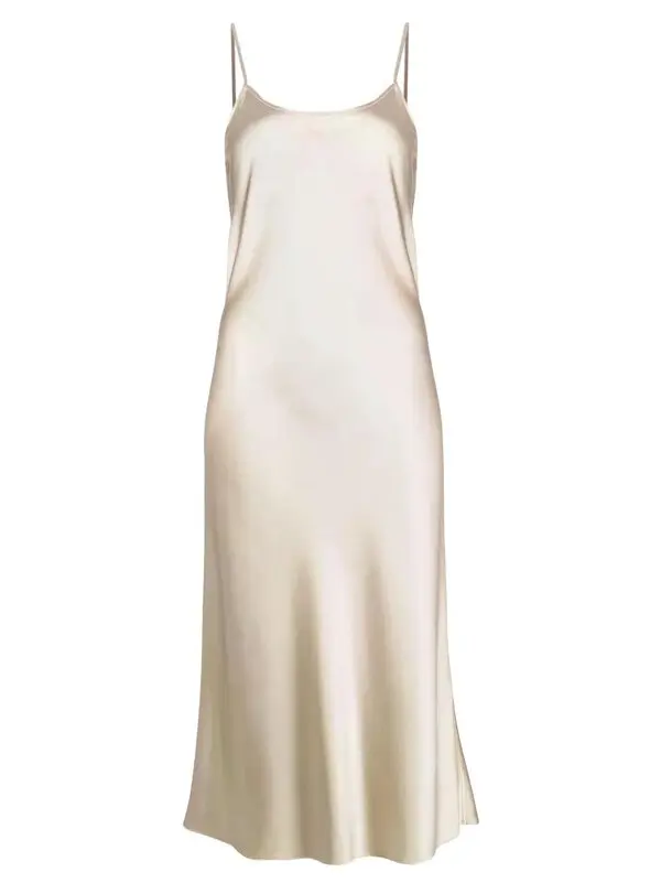 Voz Sleeveless Scoop-neck Dress - Neutrals