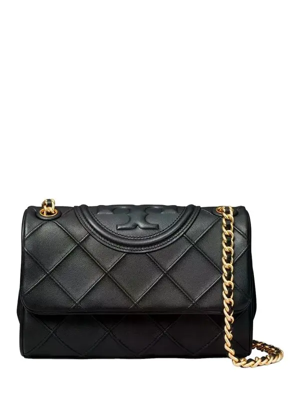 Tory Burch Fleming Soft Convertible Shoulder Bag - Black
