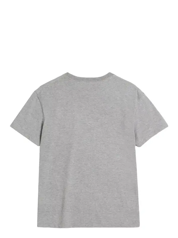 Valentino Garavani Logo-patch T-shirt - Grey
