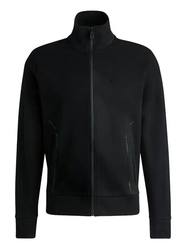 BOSS Zipped Jumper - Black