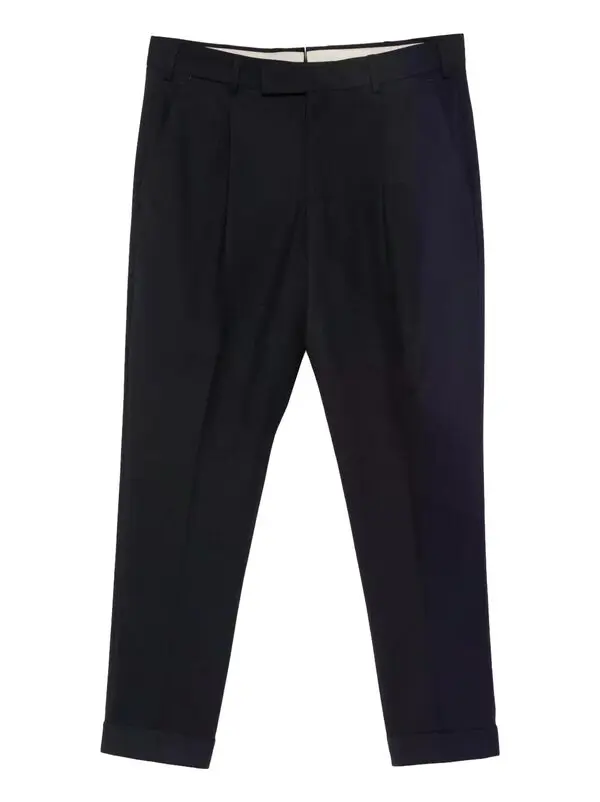PT TORINO Belt-loop Pocket Trousers - Blue