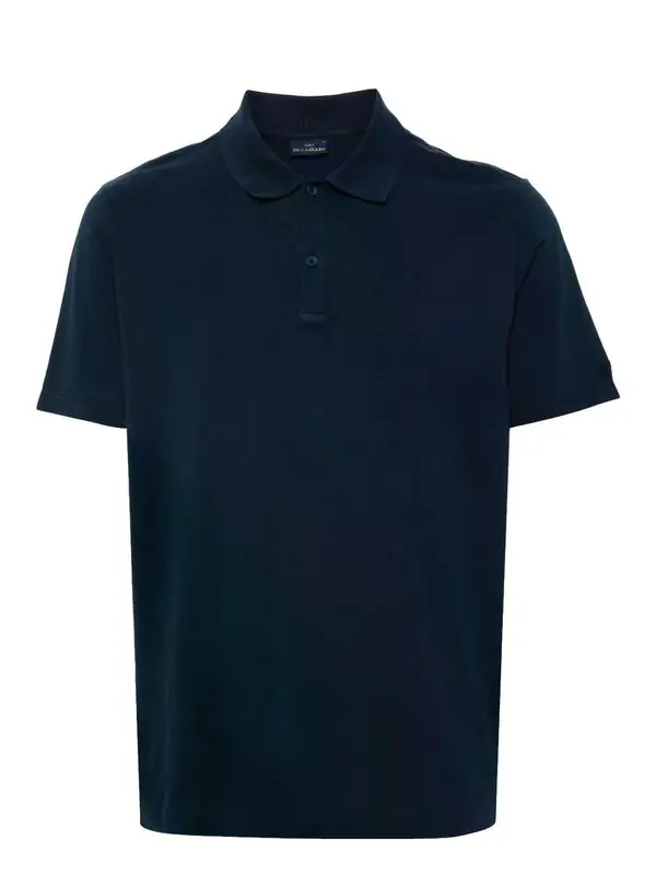 Paul & Shark Piqué-weave Polo Shirt - Blue