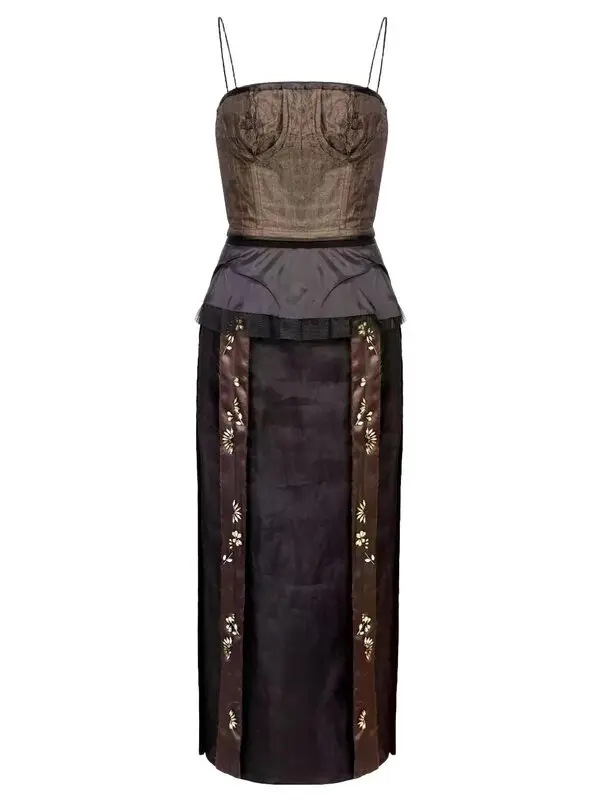 MAISON MARGIELA Midi Dress - Brown