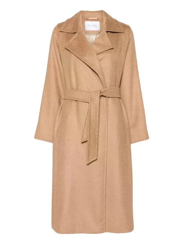 Max Mara Manuela Camel Hair Coat - Brown