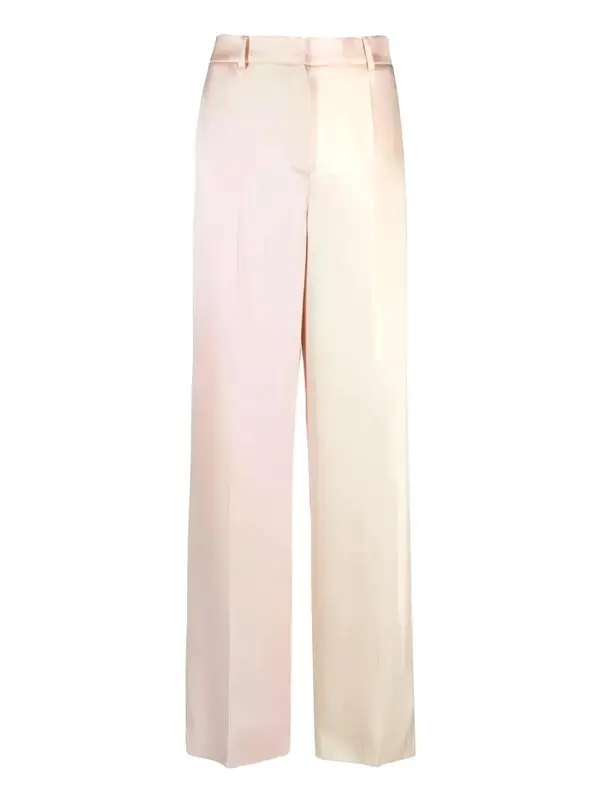 Magda Butrym Wide-leg Silk Trousers - Pink