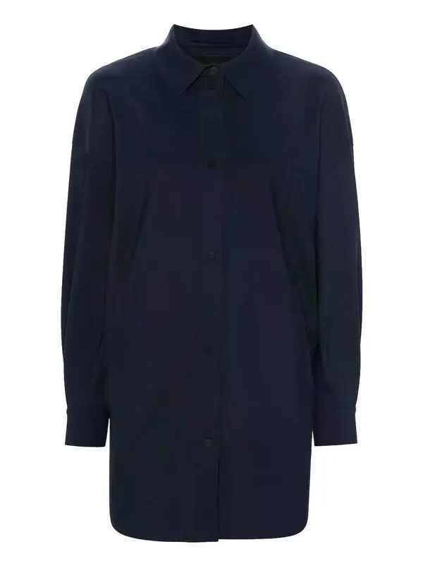 Herno Logo-engraved Shirt - Blue