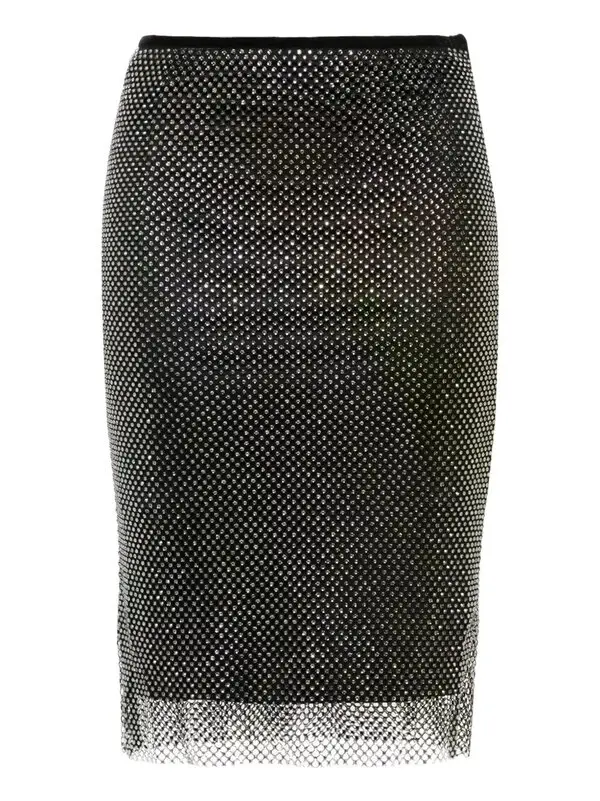 Sportmax Zinnia Embellished Pencil Skirt - Black