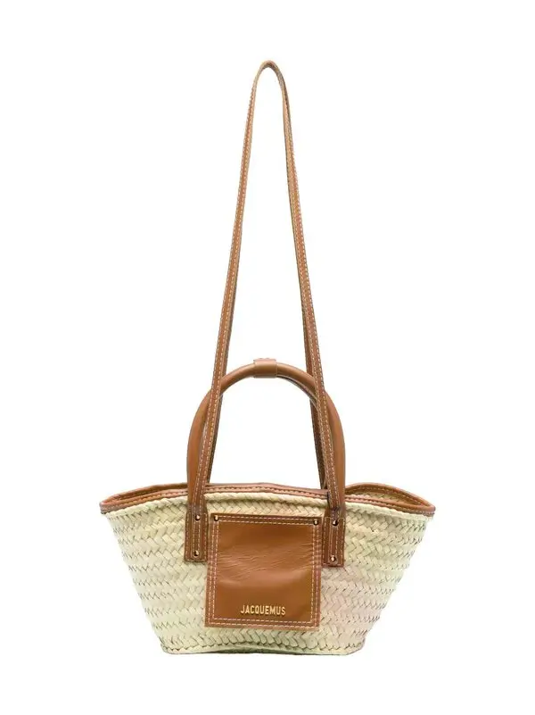Jacquemus Le Petit Panier Soli Tote - Neutrals