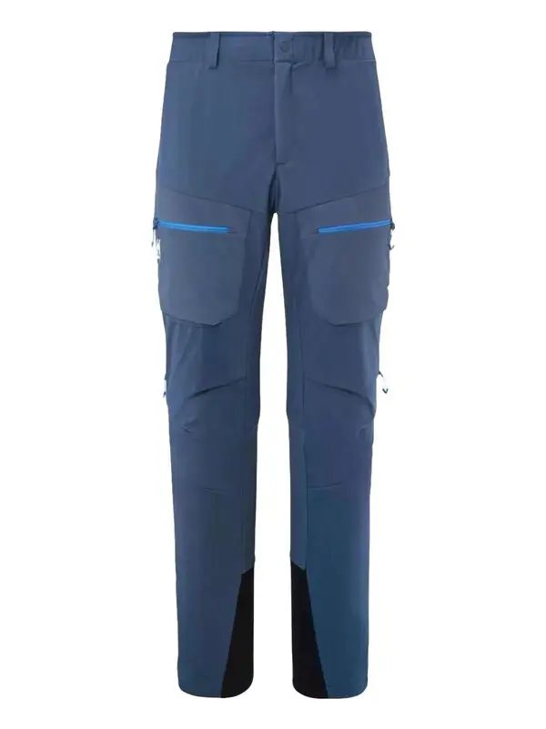 PASCAL MILLET Logo-print Trousers - Blue