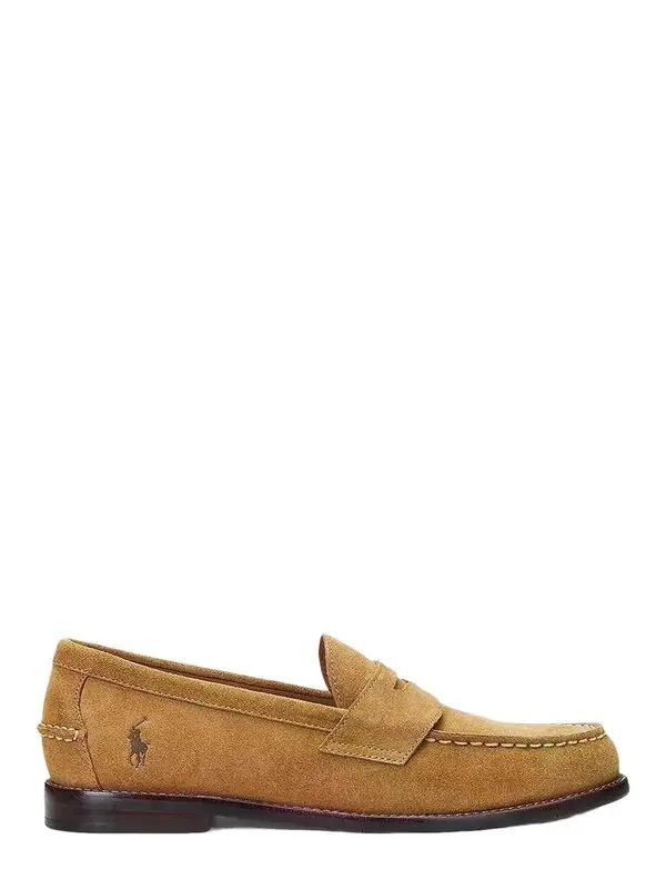 Polo Ralph Lauren Alston Suede Loafers - Orange