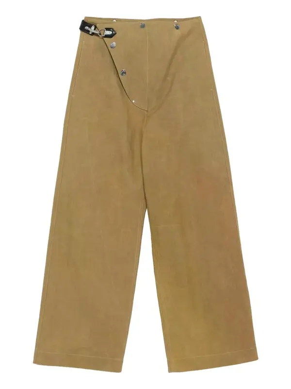 Nanushka Straight-leg Trousers - Brown