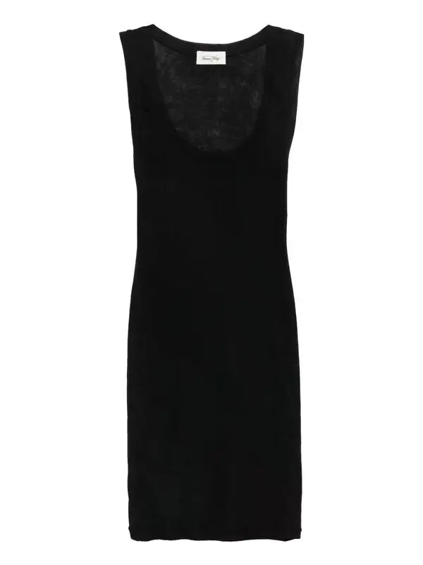 American Vintage Massachusetts Tank Top - Black