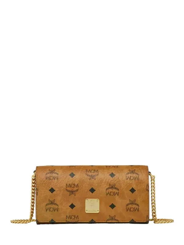 Mcm Aren Crossbody Bag - Brown