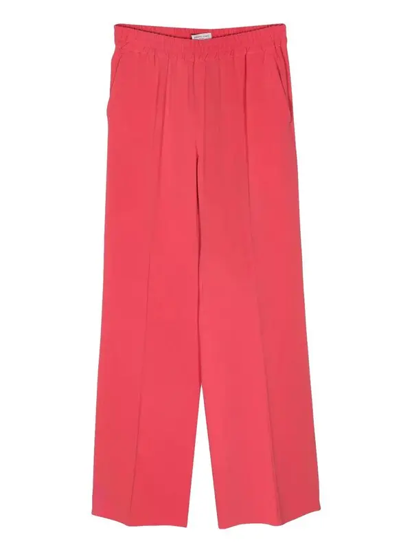 Alberto Biani Cady Straight-leg Trousers - Pink