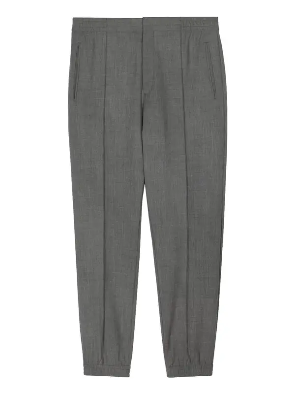 Paul Smith Pleat-detail Tapered Trousers - Grey