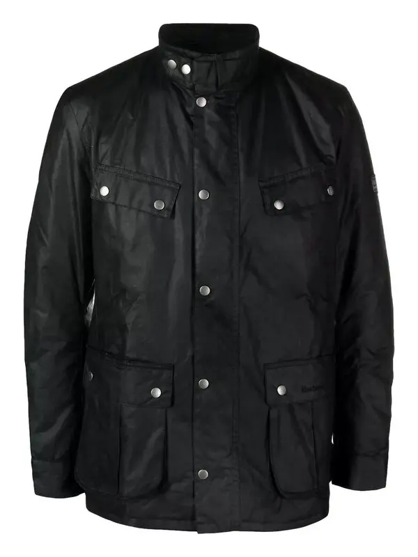 BARBOUR INTERNATIONAL Duke Cotton Wax Jacket - Black