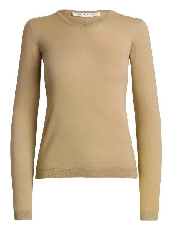 Ralph Lauren Cashmere Crew Neck Sweater - Neutrals
