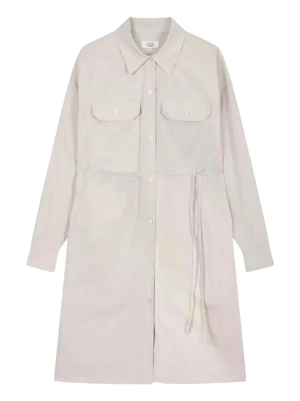 STUDIO TOMBOY Utility Shirtdress - Grey