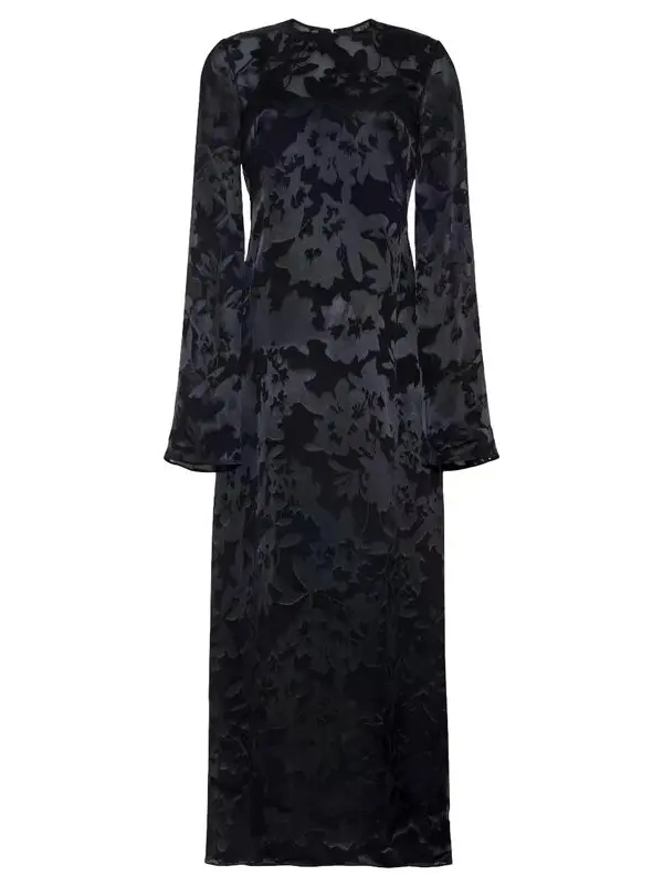 Adam Lippes Sylvia Midi Dress - Black