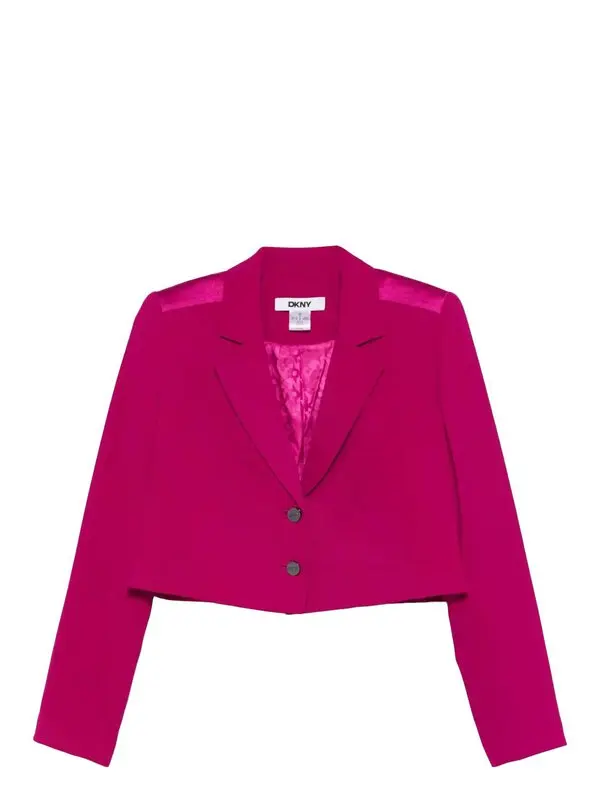 Dkny Cropped Blazer - Pink