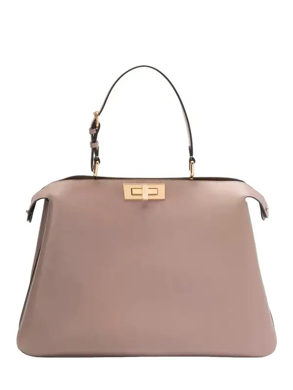 Fendi Peekaboo Soft Tote Bag - Neutrals