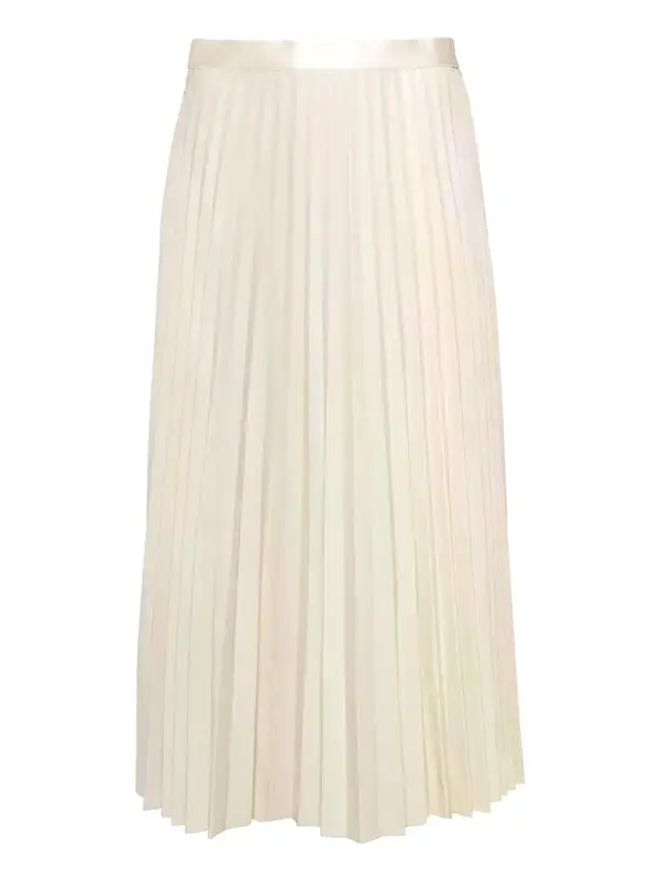 JNBY Pleated A-line Skirt - Neutrals