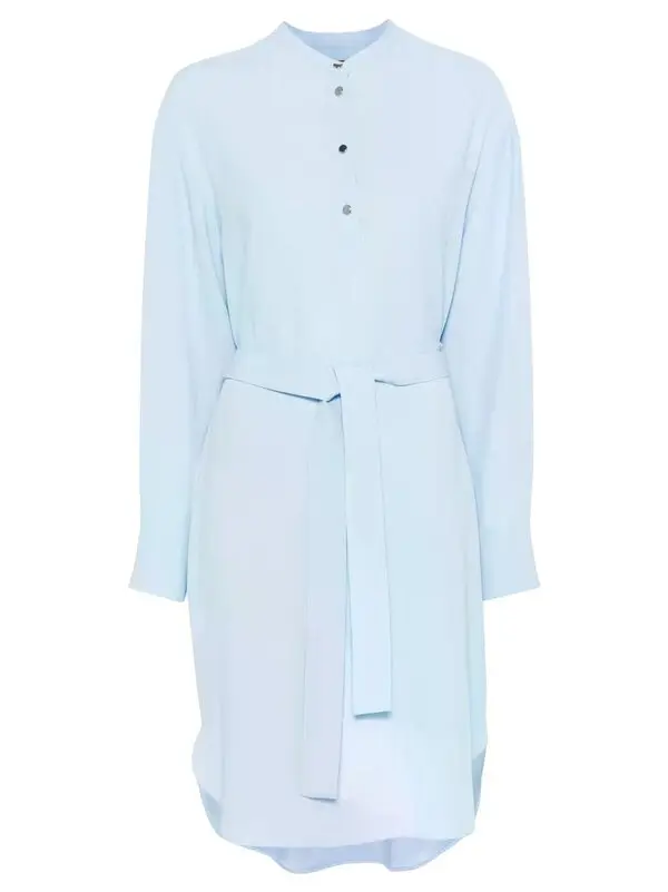 BOSS Belted Mini Dress - Blue