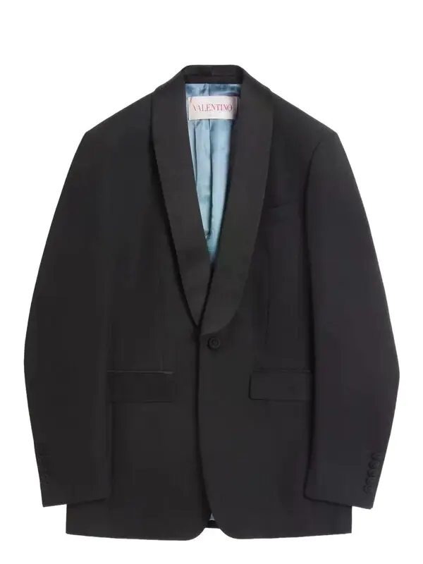 Valentino Garavani Long-sleeves Jacket - Black