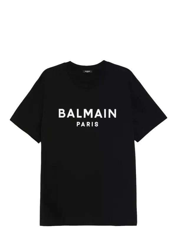 Balmain Logo-print T-shirt - Black