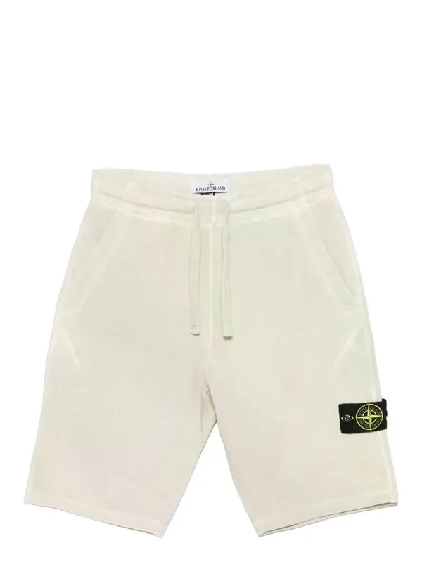 Stone Island Jersey Track Shorts - Neutrals