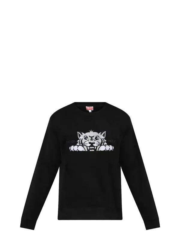 Kenzo Happy Tiger Sweatshirt - Black